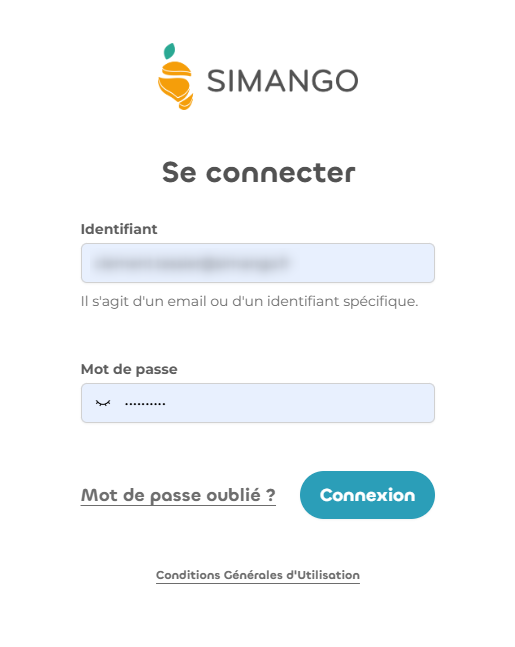 Référent/formateur - Comment me connecter à mon espace Simango/Réinitialiser mon mot de passe