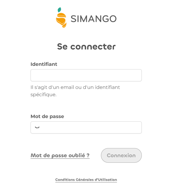 Référent/formateur - Comment me connecter à mon espace Simango/Réinitialiser mon mot de passe